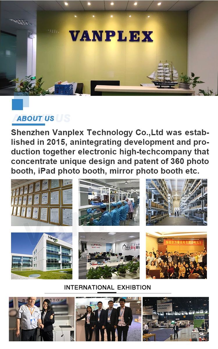 Mirror Photo Booth For Sale Glamour Round Mirror Photo Booth Ready To ...