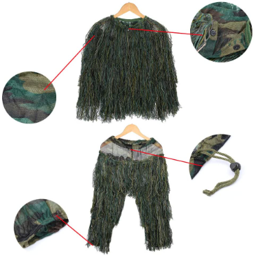 Buy Wholesale China Ghili Suit Invisibility Cloak Forest Mens Hunting ...
