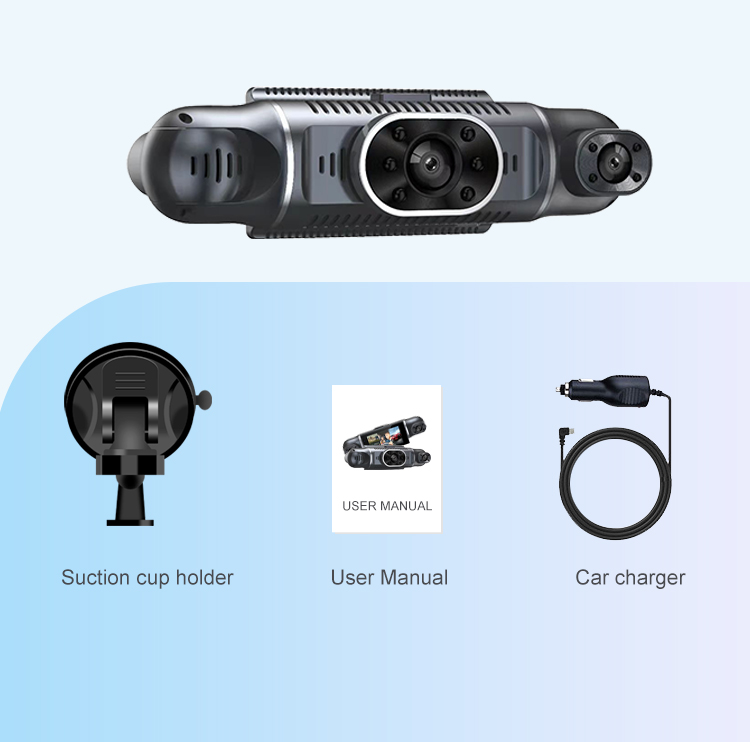 Bulk Buy China Wholesale 3 In 1 Triple Lens Car Dvr Camera 1080p Fhd ...
