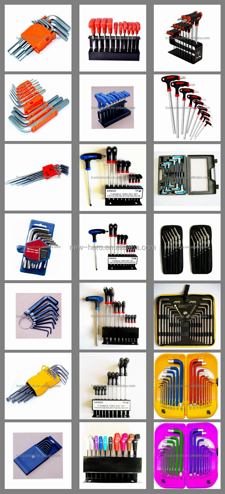 Buy Wholesale China Lovely Gift Promotion Mini Allen Key Set Multi ...