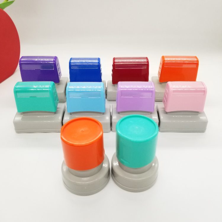 Kojoy Customized Cgs Series Flash Pre Inked Stamps Double Layer Rubber ...