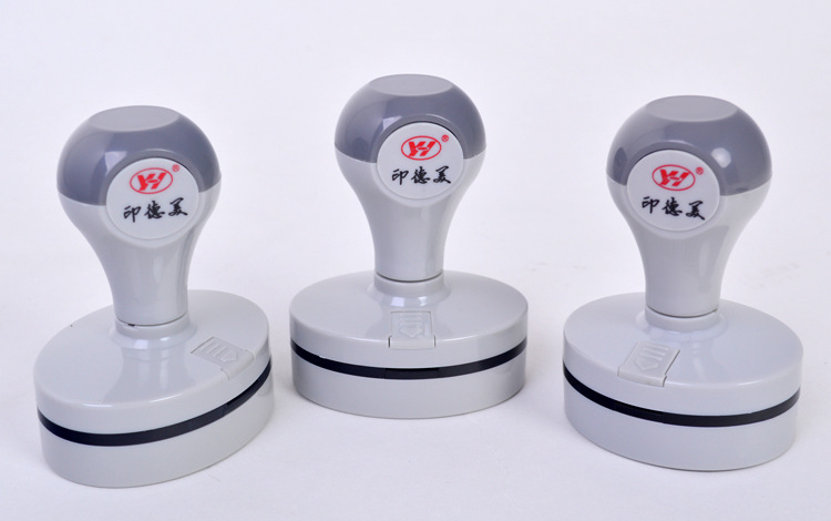 Dual Foam Pre Inked Flash Stamp Case Holder Plastic Flash Stamp Blank ...