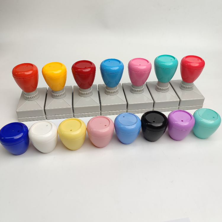 Dual Foam Pre Inked Flash Stamp Case Holder Plastic Flash Stamp Blank ...