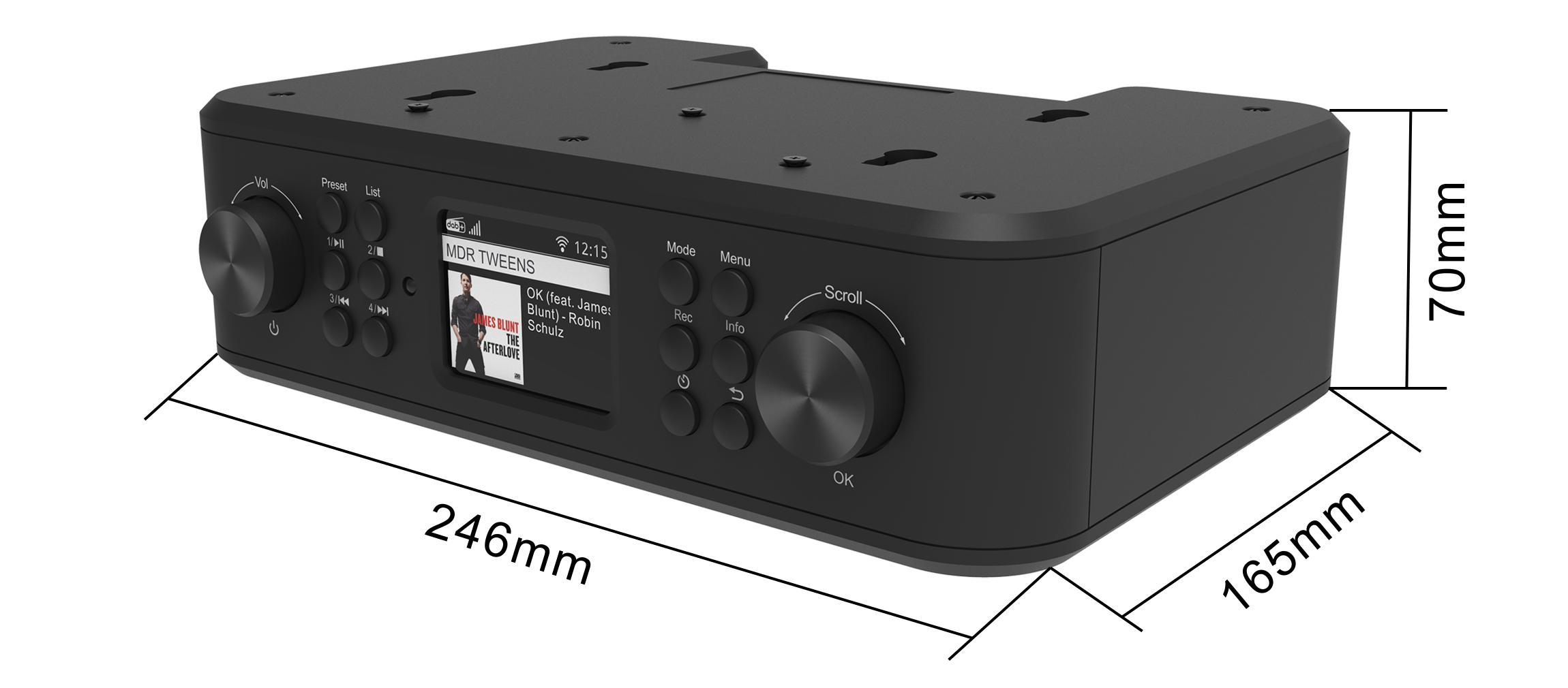 Buy Wholesale China Kitchen Internet Radio With Dab, Fm,bluetooth, Wlan ...