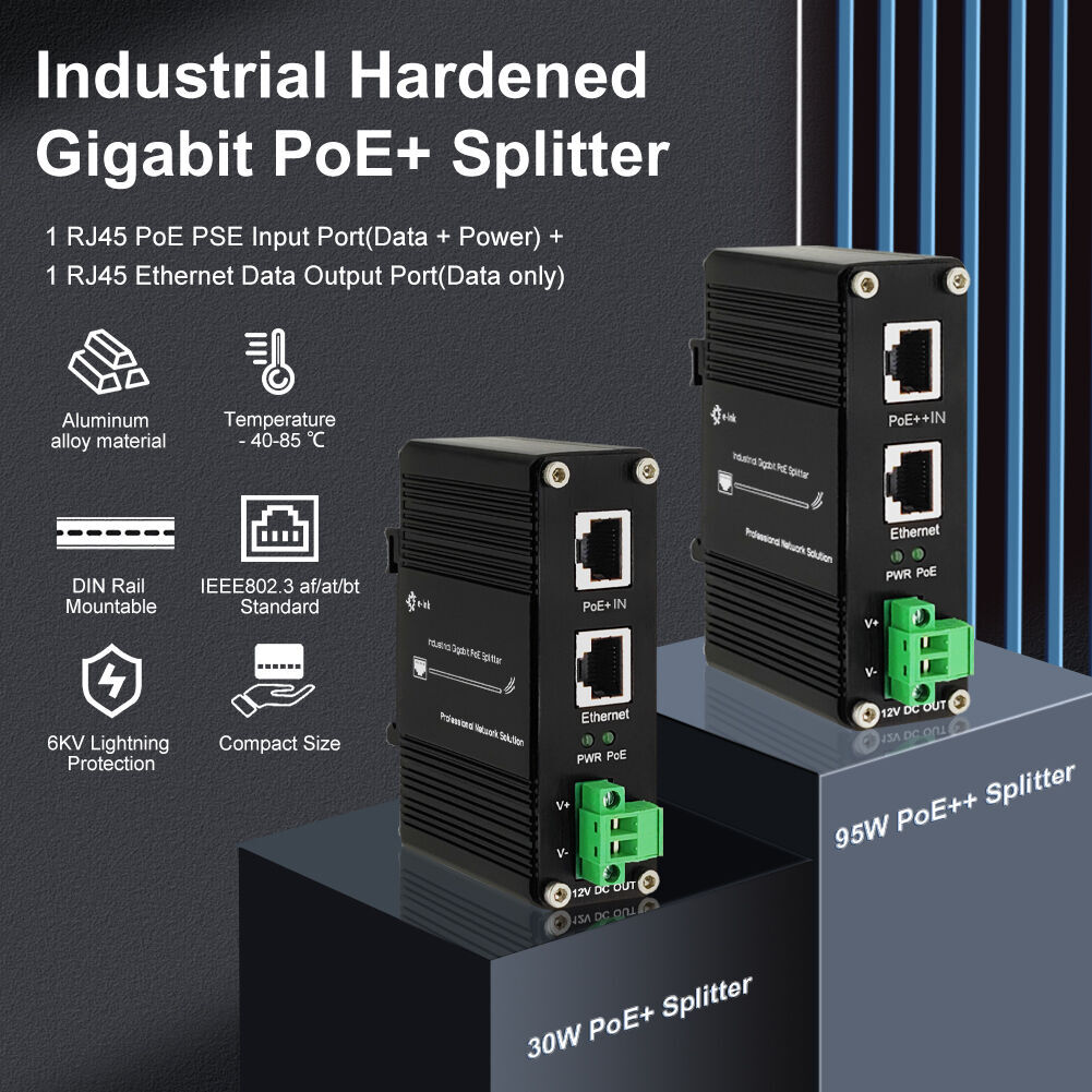 Buy Wholesale China Industrial 10/100/1000mbps 802.3bt Din Rail Poe ...