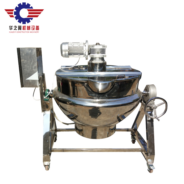 China Heating Jacketed Kettle Gas Cooking Pan Cooking Vat Liter ...
