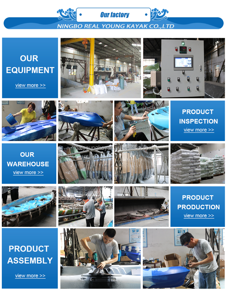 9ft Single Person Modular Fishing Kayak Two Section Pedal Drive Kayak ...