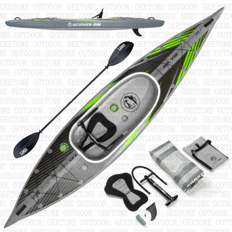 Geetone Inflatable Drop Stitch Kayak Extasea Ultimate Kayaker Kajak ...