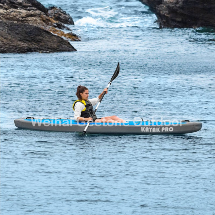 Geetone Inflatable Drop Stitch Kayak Extasea Ultimate Kayaker Kajak ...