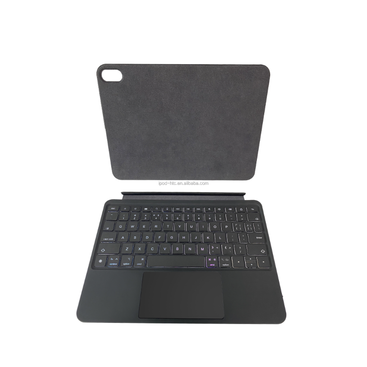 Buy Standard Quality China Wholesale Rgb Backlit Magic Keyboard Folio ...