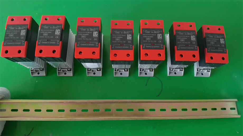 10a 25a 40a 60a 80a 100a 120a Din Rail Mount Solid State Relay Ssr ...