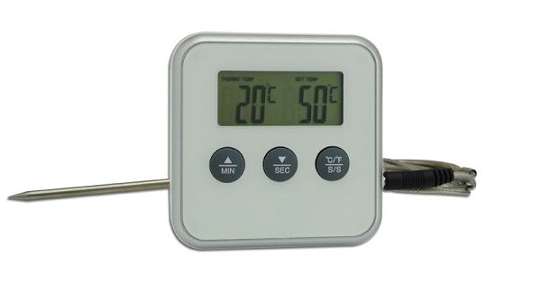 Buy Wholesale China Bbq Abs +metal Digital Thermometers Lcd Screen ...