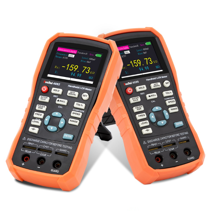 Ruoshui 4080 Multifunction Handheld Lcr Digital Bridge Meter High ...