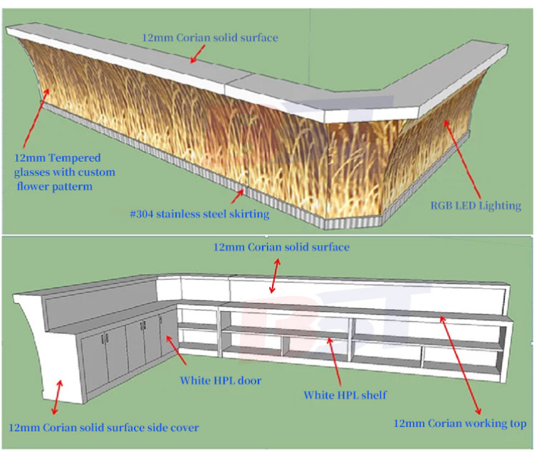 Buy Wholesale China Artificial Stone Luxury Restaurant Nightclub ...