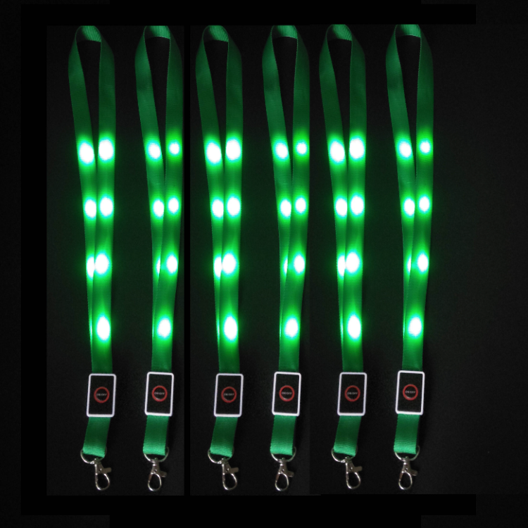Buy Wholesale China Glitter Led Badge Lanyard For Sale/glow In The Dark ...