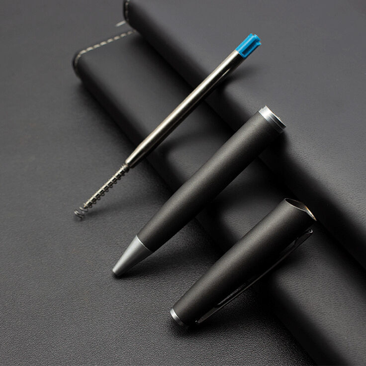 Business Gray Pen Medium Ball Point 1.0mm Christmas Gift Metal Brass ...