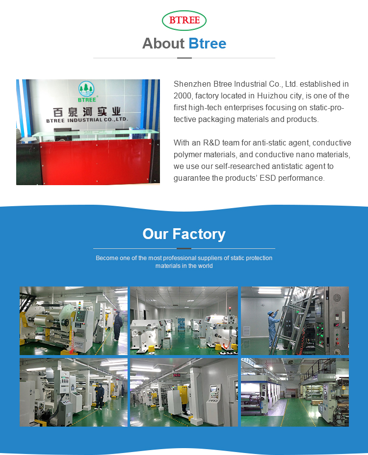 High Pressure Metallic Reflective Mylar Sheet Film Roll Esd Laminated ...