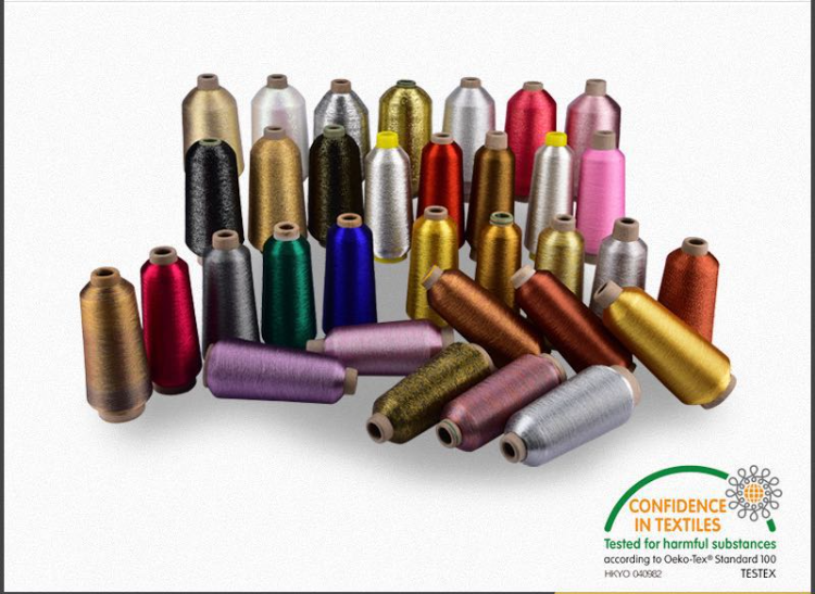 Buy China Wholesale Ms Type Metallic Thread Yarn For Embroidery, Raw ...