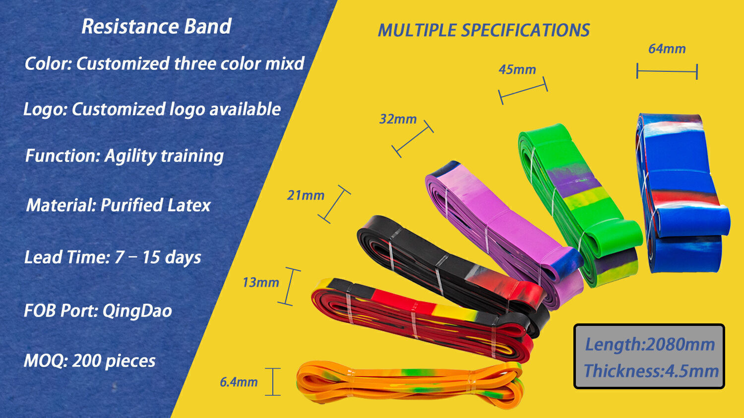 Bulk Buy China Wholesale Resistance Bands Set, Workout Bands With ...
