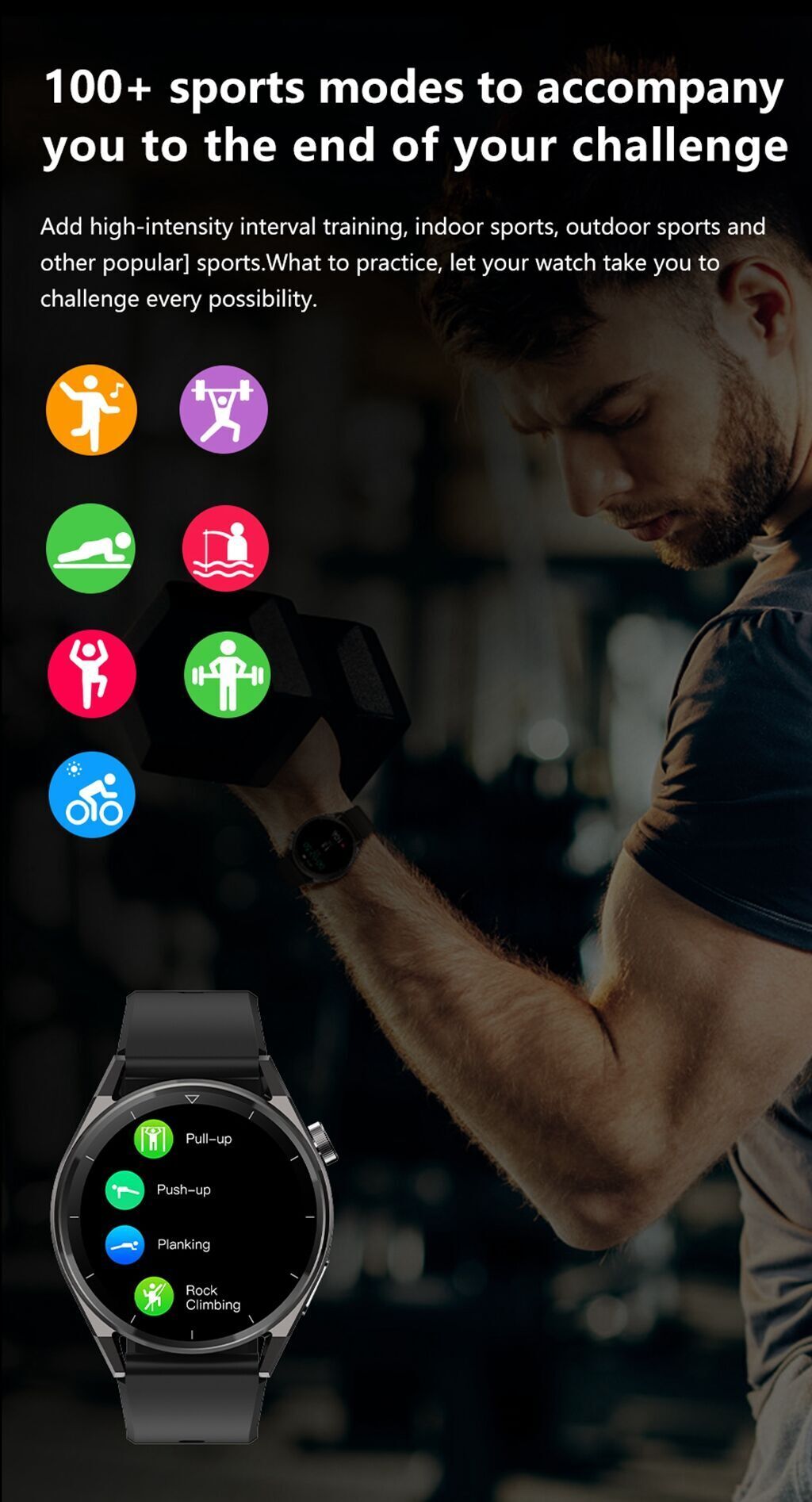 Buy Wholesale China Hot Sale Ip68 Waterproof Smart Watch With Bt Call ...
