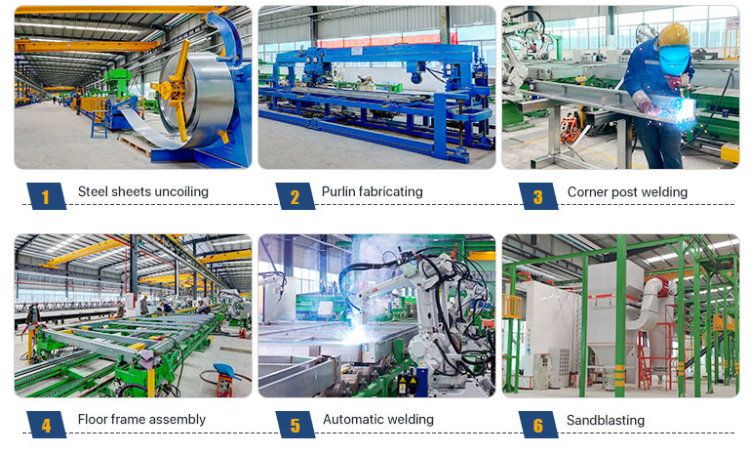 Achetez en gros Module 20ft 40ft Prefab Light Steel Structure Frame ...