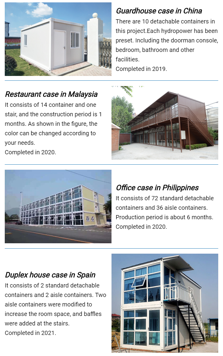 Achetez en gros Module 20ft 40ft Prefab Light Steel Structure Frame ...