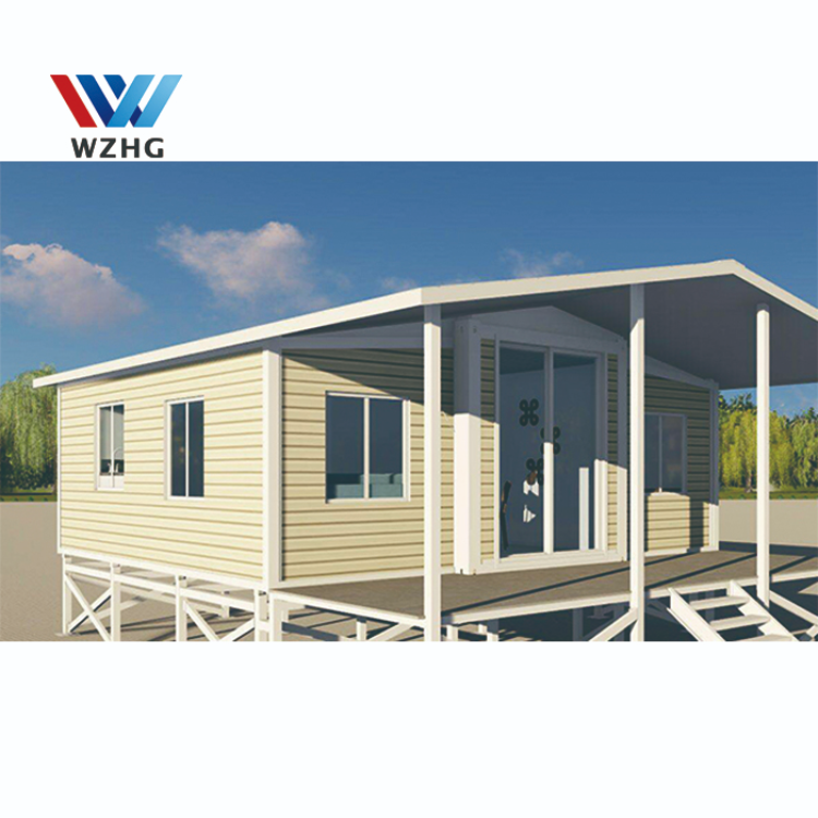 Prefab Trailer House Expandable Container Tiny House On Wheels Trailer ...