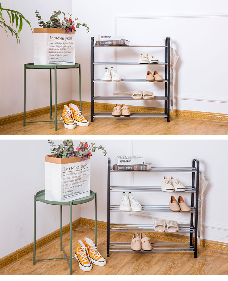 5 Layers Simple Designs Foldable Shoe Rackpopular - Buy China Wholesale ...