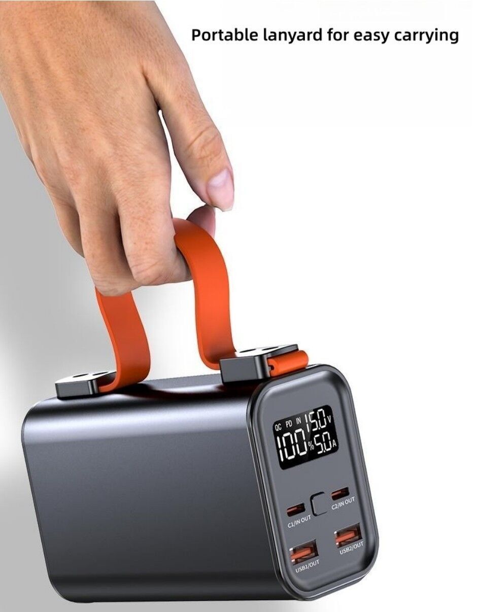 30000mah Laptop Power Bank,fast Charge Power Bank,pd100w,two Way Fast ...