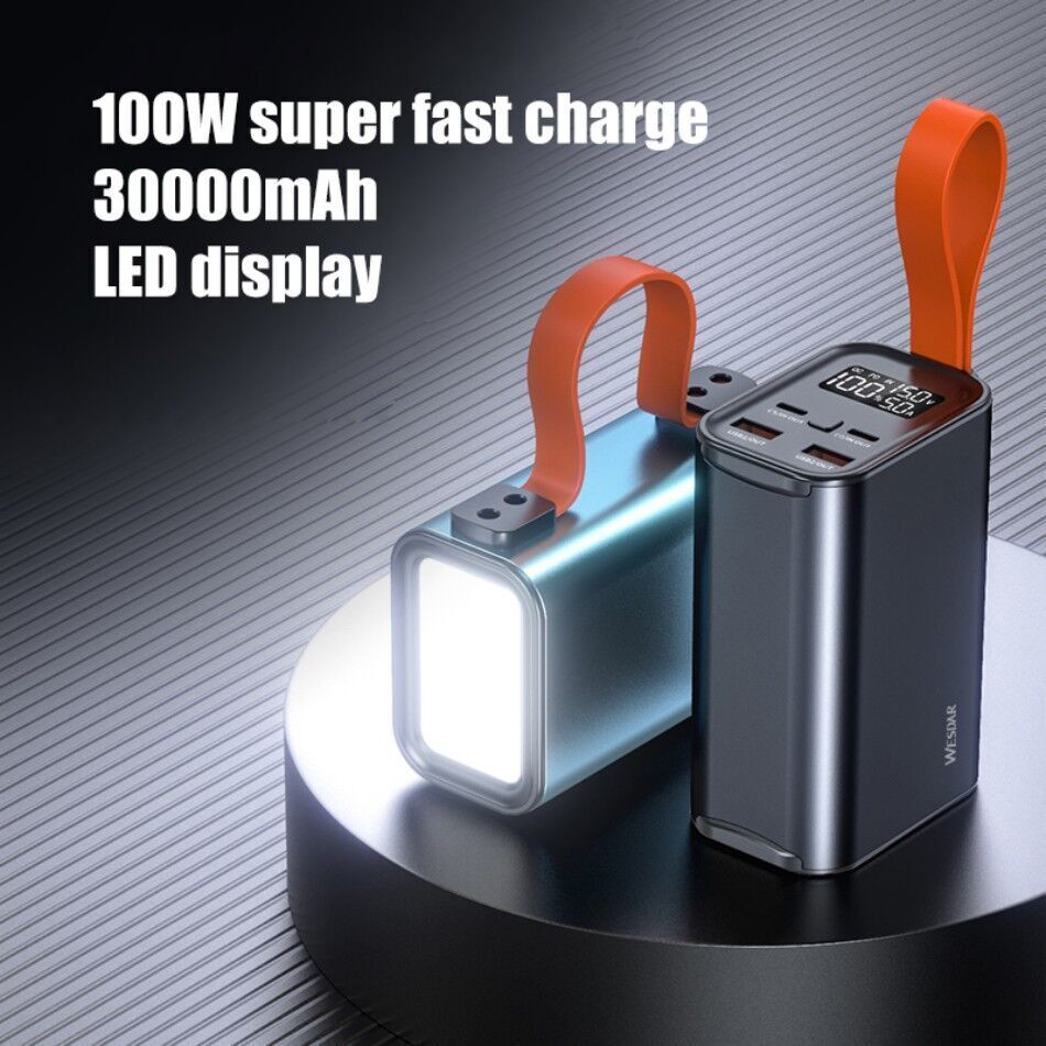 30000mah Laptop Power Bank,fast Charge Power Bank,pd100w,two Way Fast ...