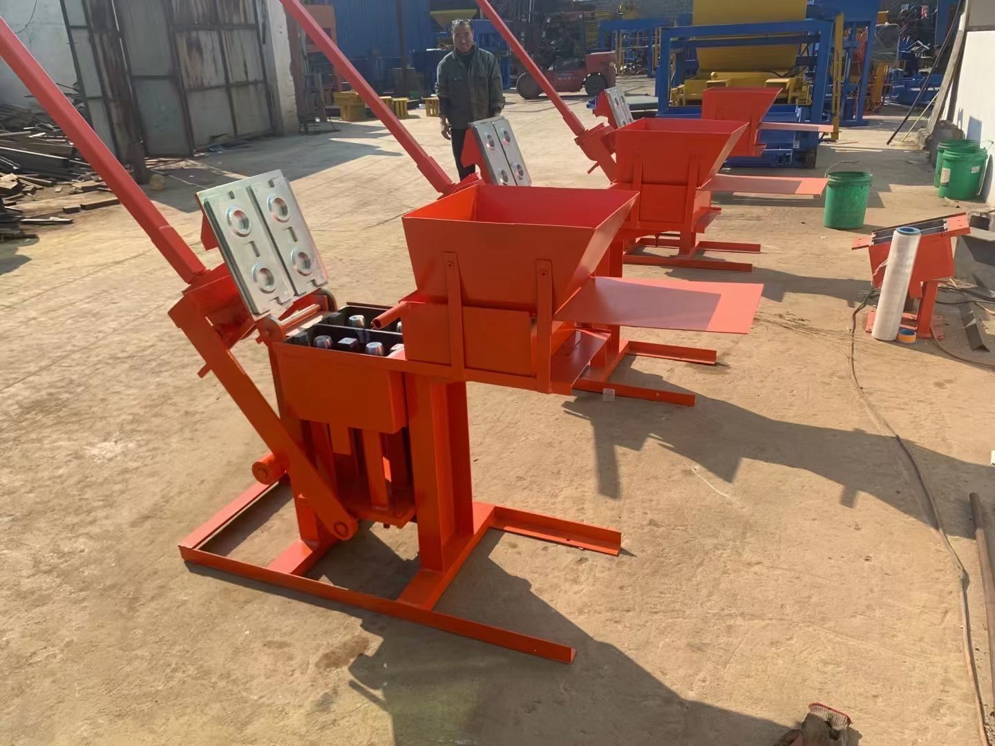 Buy Wholesale China Fm Factory Supplier Concrete Block Machine Clay ...
