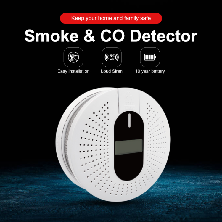 New Arrival 85 Db Fire Smoke Alarm Tester 10 Year Battery Conventional ...