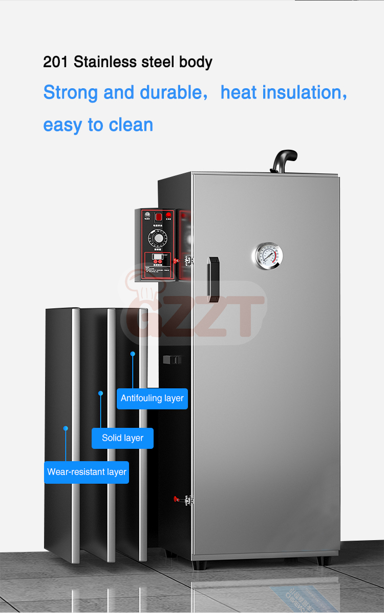 Commercial Automatic Meat Smoking Chamber Machine Smoker Meat Smoke ...