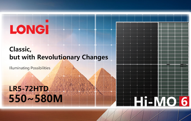 Buy China Wholesale Longi Explorer Hi-mo 6 Lr5-72htd 550-580m Half Cut Cell 550w 555w 560w 565w ...
