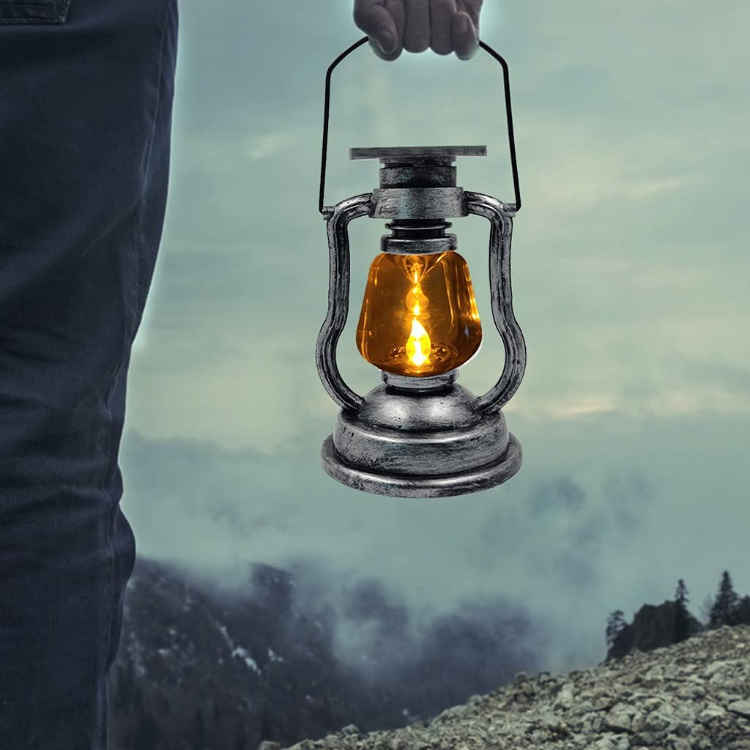 High Quality Warm White Kerosene Lamp Retro For Decor Porch Portable ...