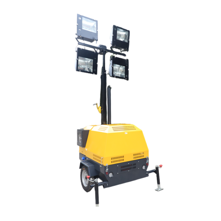 Buy Wholesale China Construction Mobile Outdoor Light Tower Trailer ...