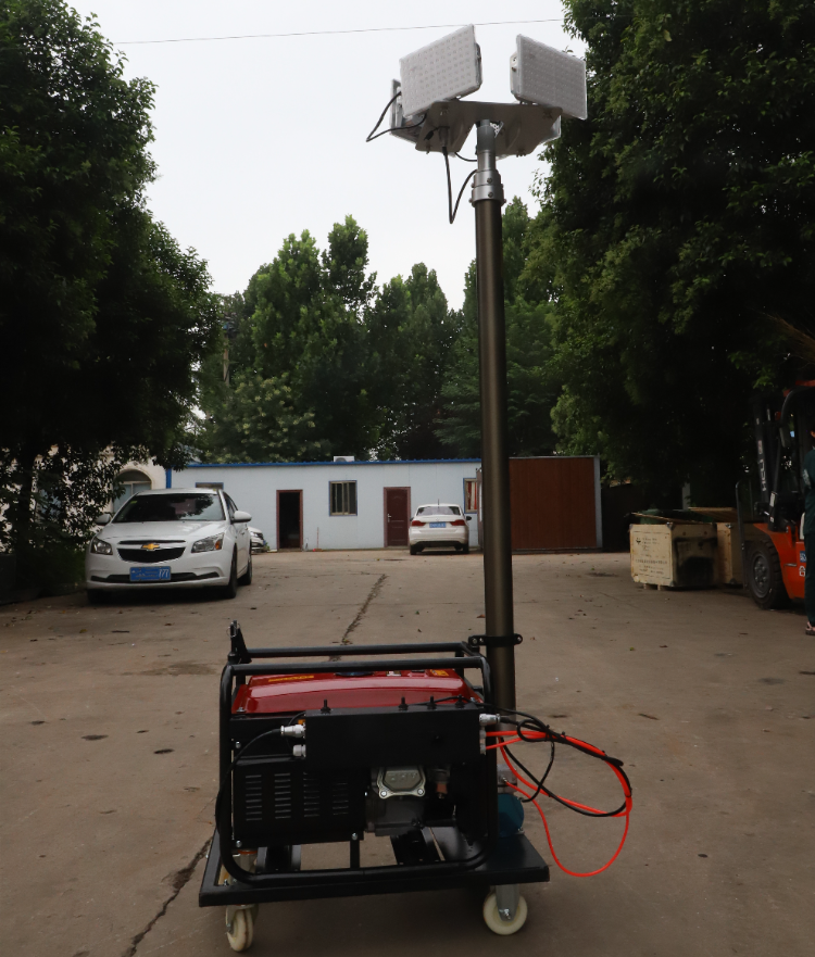 Buy Wholesale China Construction Mobile Outdoor Light Tower Trailer ...