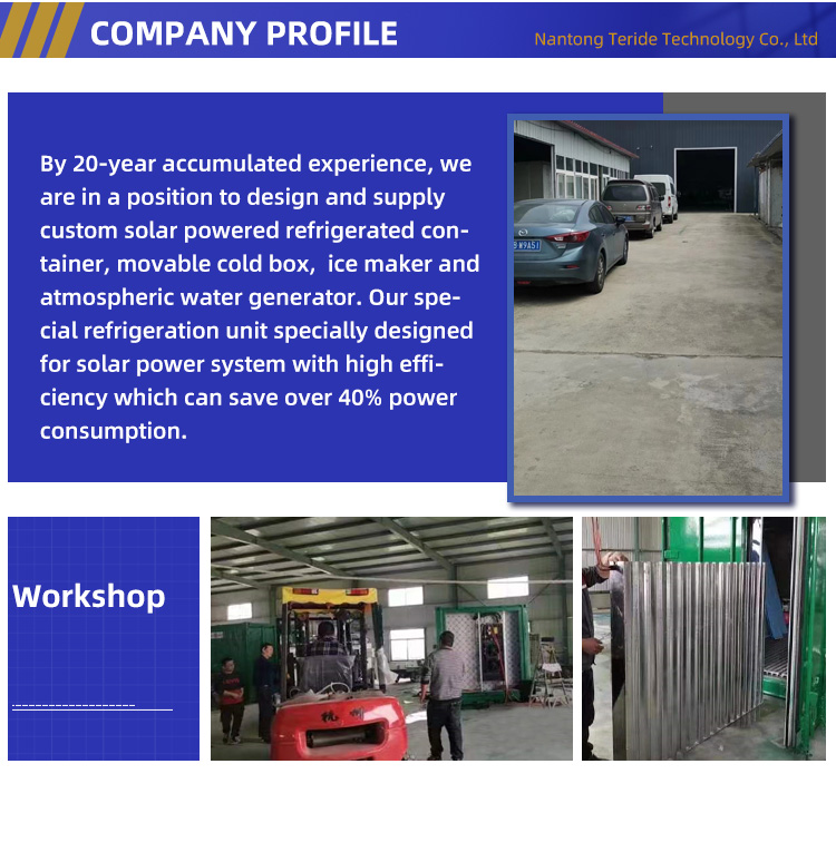 Solar Powered Refrigerated Container Solar Refrigeration Freezer ...