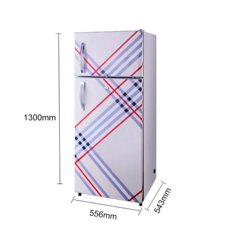 Good Sale 168l Solar Power Freezer Refrigerator Luxury Kitchen Two Door ...