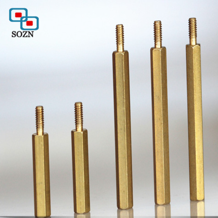 Buy Wholesale China Custom Precision Anodized Female Brass Standoff Screw Hex Pcb Standoff ...