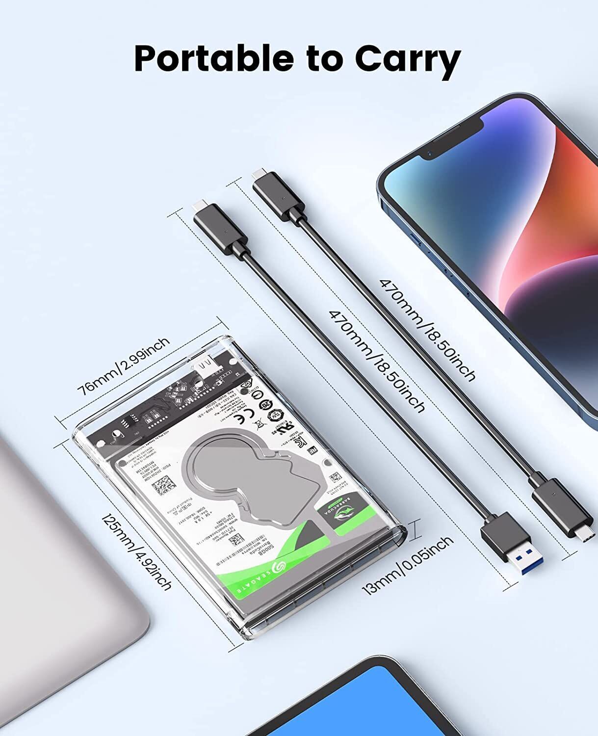 Buy Wholesale China Oem Manufacturer 2.5" Sata Hdd Ssd Enclosure Usb3.0 ...