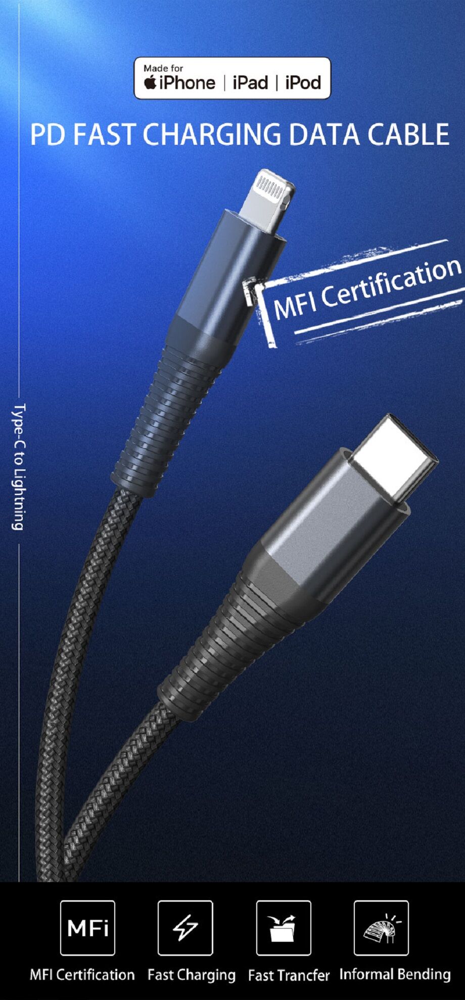 Buy Wholesale China Certified Factory Mfi Certified C94 Connector Mfi ...