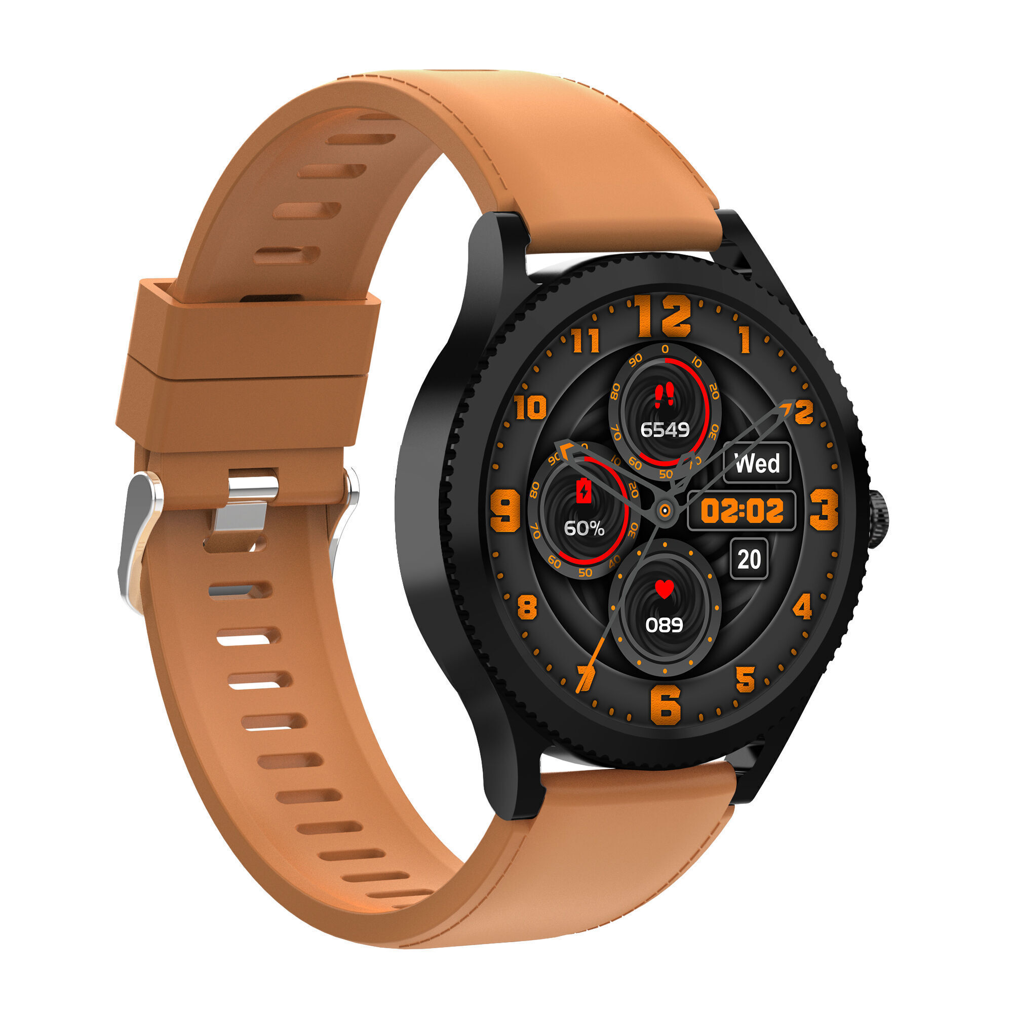 Buy Wholesale China Full Rounded Zinc Smart Watch 1.39''ips Display 360 ...