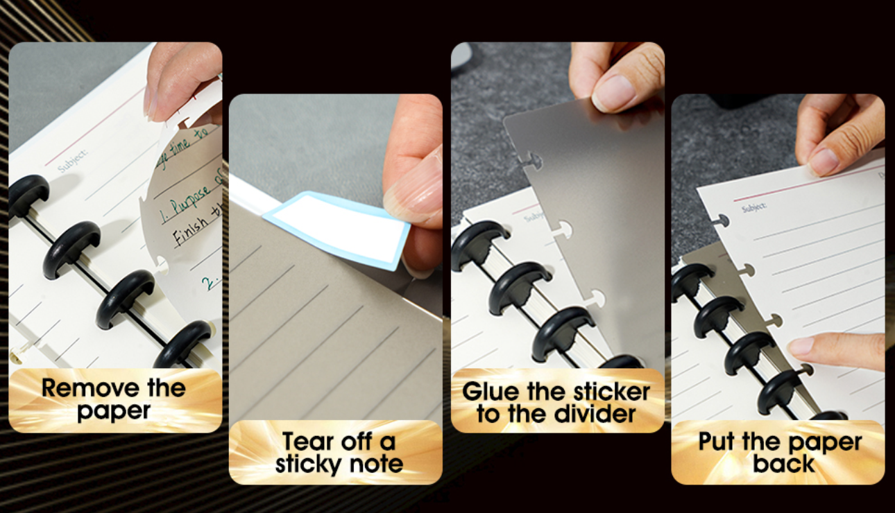 Discbound Notebook Customizable Spiral Planner Refillable & Removable ...