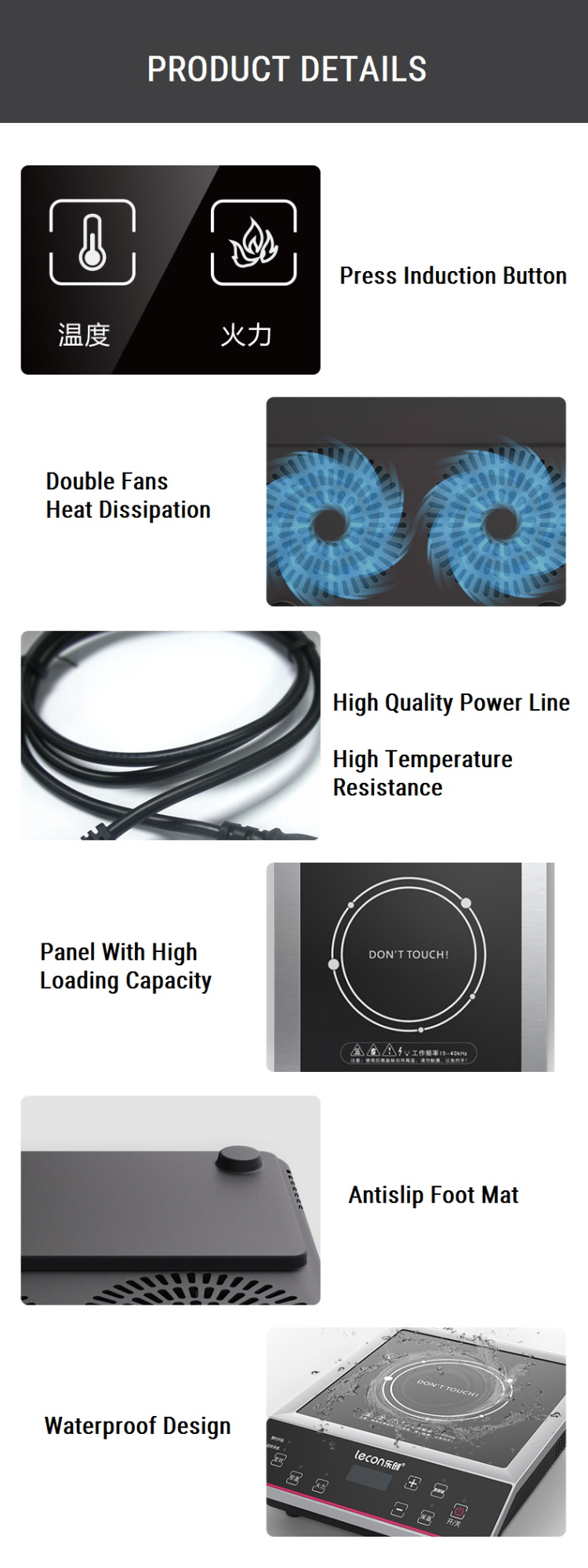 Buy Wholesale China Wholesale Waterproof Induction Cooker Low Price ...