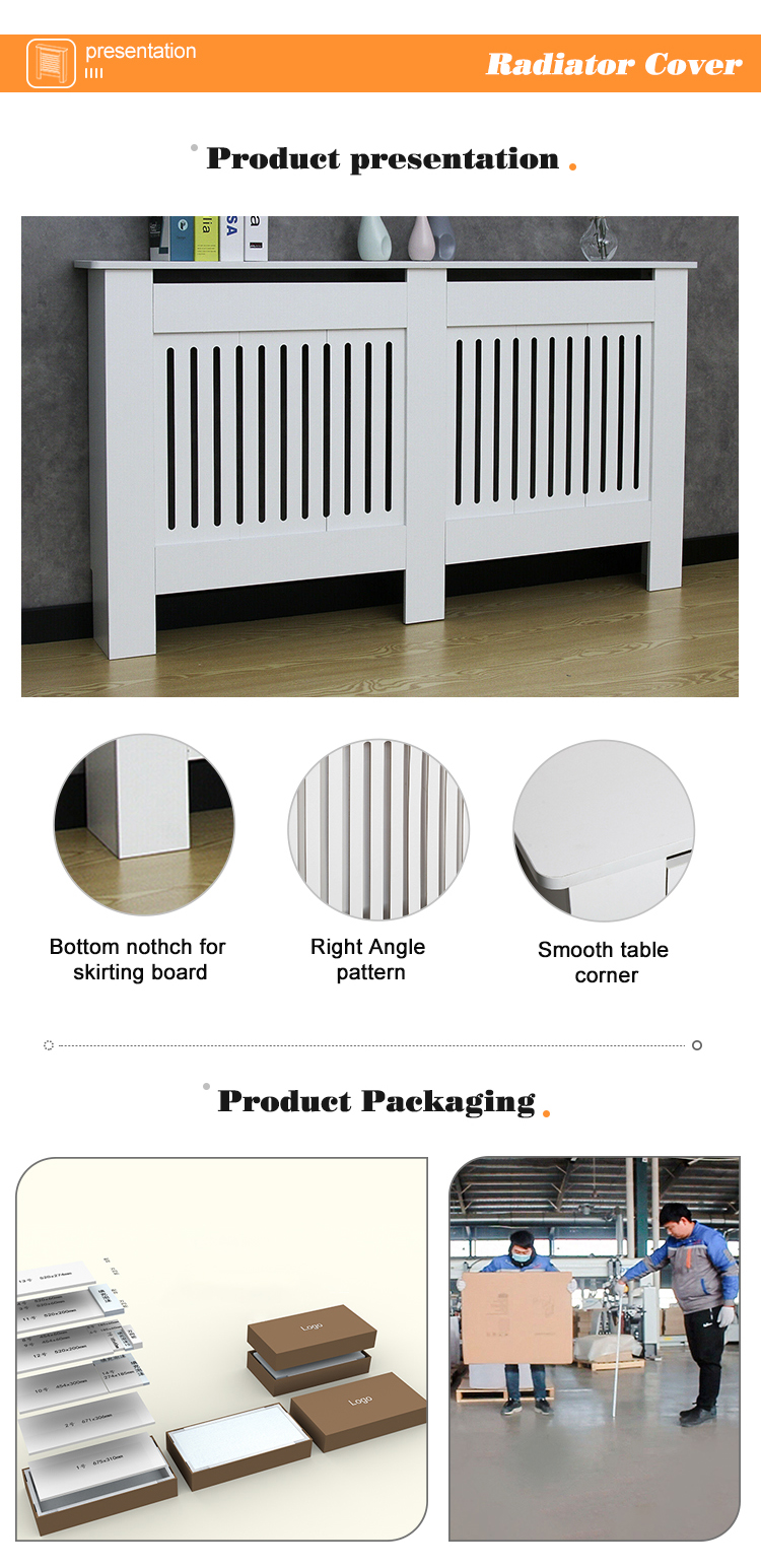 2022 Modern Radiator Cover Solid Wood Mdf Decorative Radiator Cabinet ...