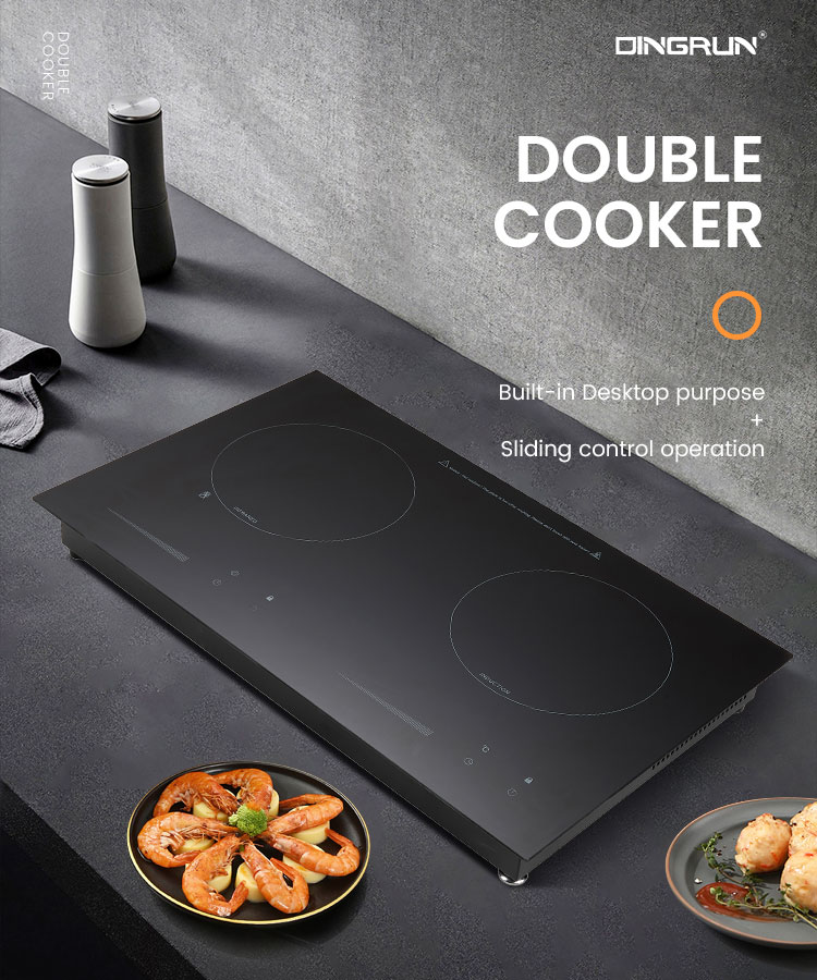 Buy China Wholesale High Quality 2 Burner 2.2 Kw Induction Stove Hob ...
