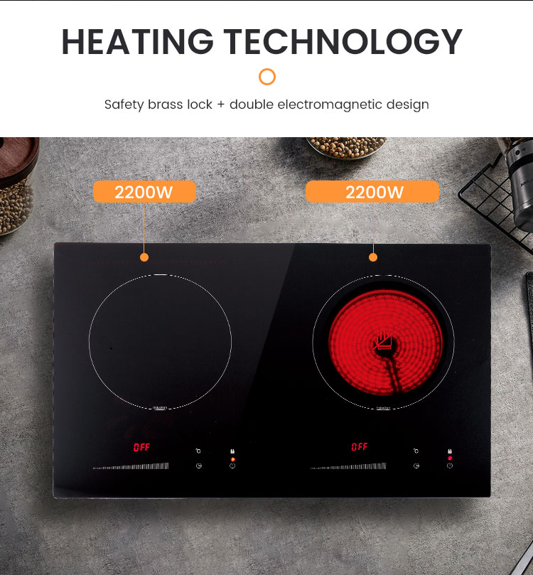 Buy China Wholesale High Quality 2 Burner 2.2 Kw Induction Stove Hob ...