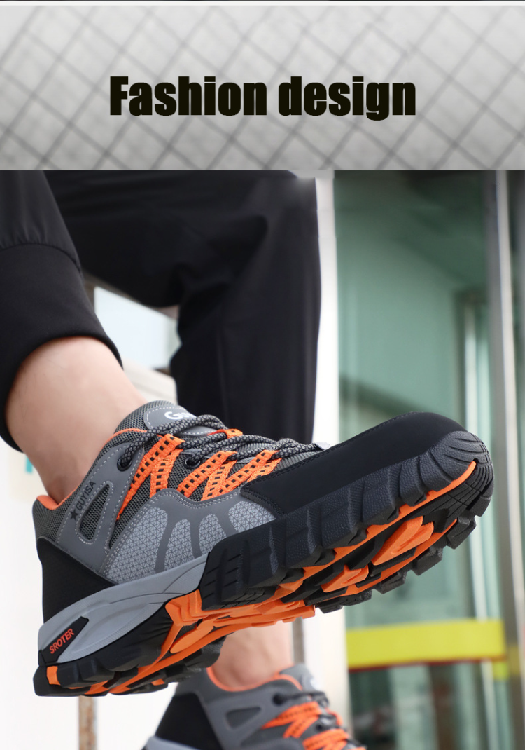 Safty Man Composite Toe Tear Water Oil Clid Slip Resistant Industrial ...