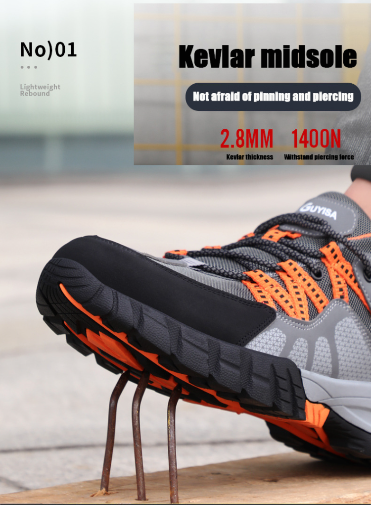 Safty Man Composite Toe Tear Water Oil Clid Slip Resistant Industrial ...